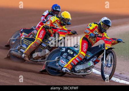 Kyle Howarth of Leicester 'Watling JCB' Lions during the Rowe Motor Oil ...