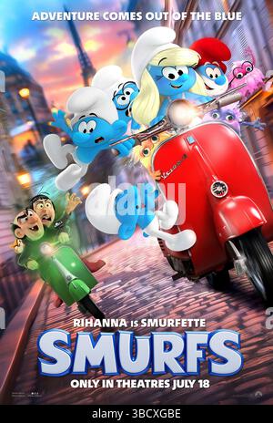 RELEASE DATE: July 18, 2025. TITLE: Smurfs. STUDIO: Paramount Animation ...