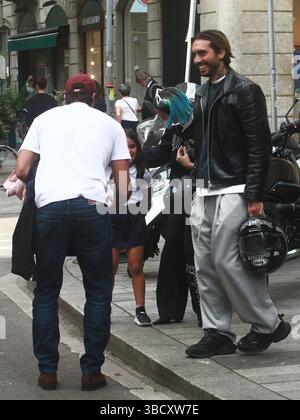 Milan, Italy. 22nd May, 2025. Zach Leday (EA7 Emporio Armani Olimpia ...