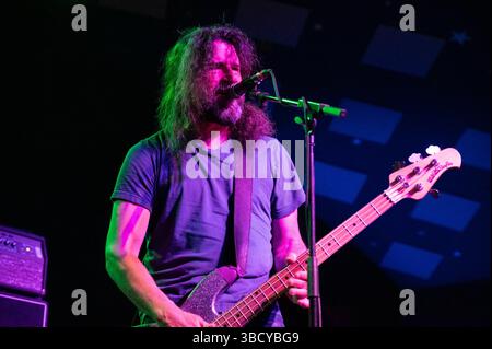 Lou Barlow of Dinosaur Jr performing at Barrowland Glasgow on 20th May ...