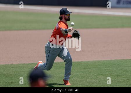 Tampa Bay Rays outfielder Brendan Summerhill (21) during an MiLB Bridge ...