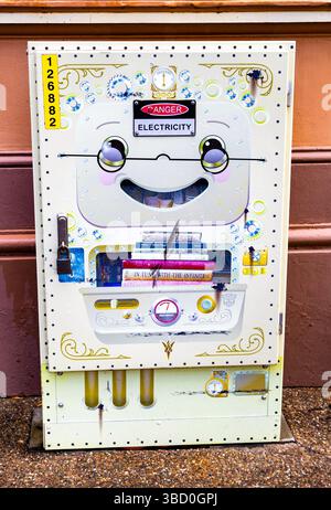 Beautiful painted electrical boxes, part of the Maryborough city ...
