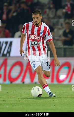 Thomas Sandon of L.R. Vicenza during the match of serie C Championship ...