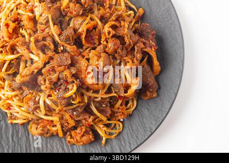Chinese Food Culture. Dishes with Cumin. Stir-Fried Beef Stock Photo ...