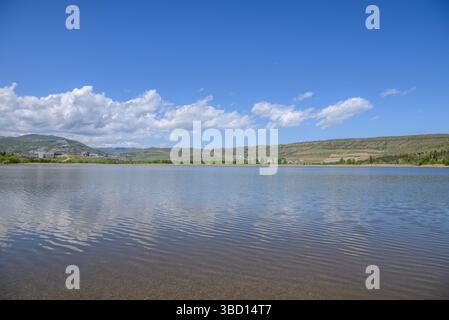 Lisi lake, small lake and popular recreation areas in the vicinity of ...