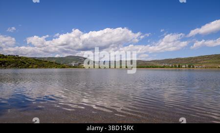 Lisi lake, small lake and popular recreation areas in the vicinity of ...