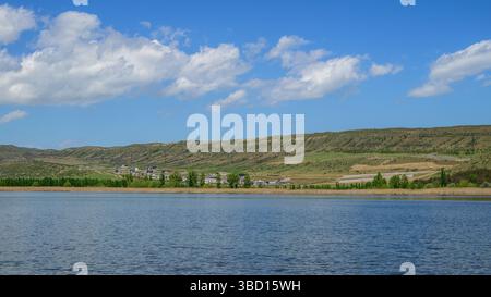 Lisi lake, small lake and popular recreation areas in the vicinity of ...