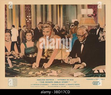 The Monte Carlo Story 1956 Marlene Dietrich Stock Photo - Alamy