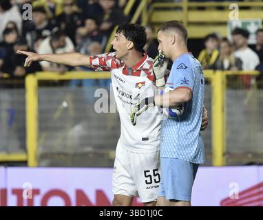 Francesco Folino of Cremonese during the serie A Enilive match between ...