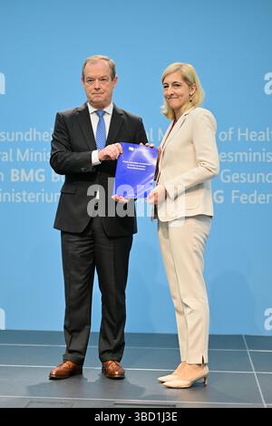 German Health Minister Nina Warken answers questions of lawmakers ...