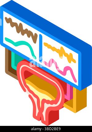 urodynamic testing urology color icon vector illustration Stock Vector ...