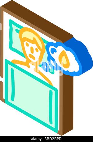 hydronephrosis urology isometric icon vector illustration Stock Vector ...