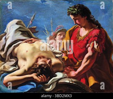 Alexander the Great with the corpse of Darius by an unknown artist. In 333 BC Alexander defeated ...