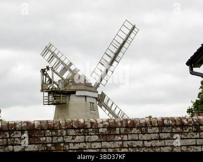 Shipley windmill in West Sussex UK once owned by Hilaire Belloc Stock ...