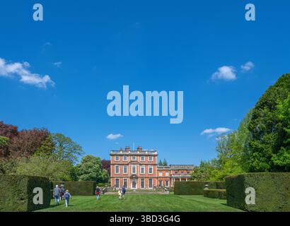 Rear of Newby Hall, a country house in Skelton-on-Ure, North Yorkshire ...