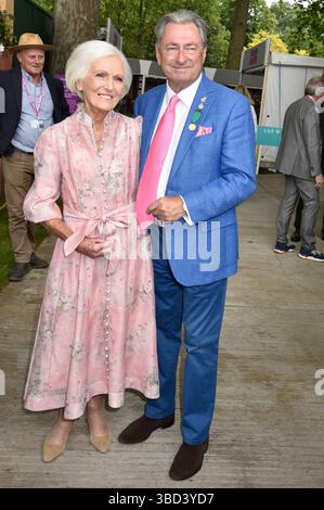 Mary Berry and Alan Titchmarsh at the 2025 RHS Chelsea Flower Show, The ...