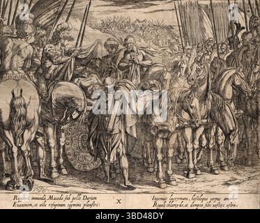 Alexander the Great with the corpse of Darius by an unknown artist. In ...