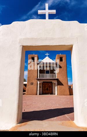 Historic San Geronimo Chuch; Taos Pueblo; Tuah Tah; Taos; New Mexico ...