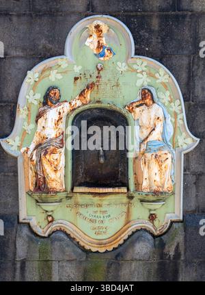 The Fountain Merthyr Tydfil South Wales Stock Photo - Alamy
