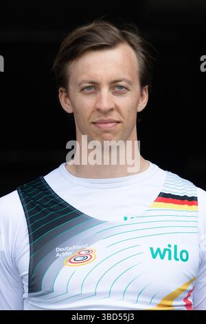 Tim TEWES, rower, portrait, portrait, cropped single image, single ...