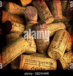 french Wine cork stopper Stock Photo - Alamy