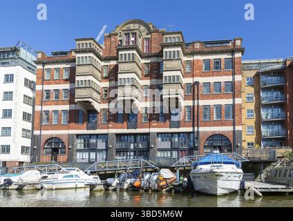 WCA Warehouse building, Redcliffe Quay, waterfront apartments, Bristol ...