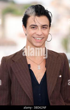 Mitch Martin poses at the photocall of 'Romeria' during the 78th Cannes Film Festival at Palais ...
