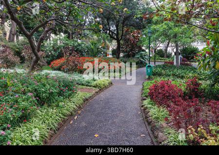Funchal, Portugal - June 10, 2024: Amphitheater in Municipal Garden in ...