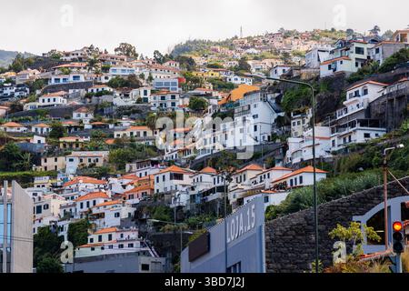 Funchal, Portugal - June 11, 2024: Spinach Tour electric car in Funchal ...