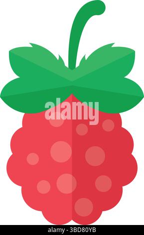 Raspberry jam cartoon design concept grinning with board Stock Vector ...