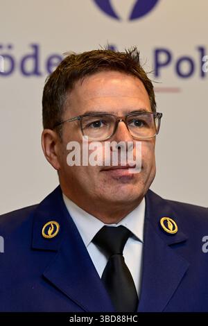 General Commissioner of the Federal Police Eric Snoeck pictured during ...