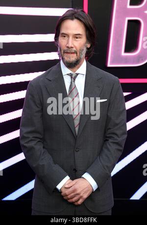 Keanu Reeves Canadian actor and musician media interview during the ...