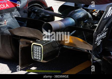 Red Bull Racing RB21, rear wing detail during the Formula 1 Tag Heuer ...