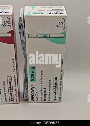 Medicine Drugs Wegovy GLP-1 Semaglutide injection single dose pen made ...