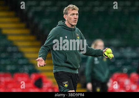 Sam Vesty of Northampton during the Investec Champions Cup match ...