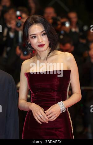 Hong Kong-Taiwanese actress and model Shu Qi attends an activity in ...