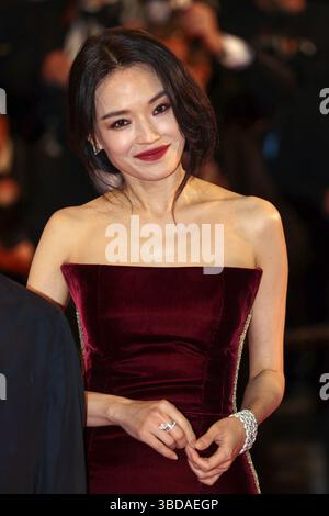 Hong Kong-Taiwanese actress and model Shu Qi attends an activity in ...