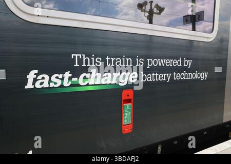 GWR Battery train at West Ealing station Stock Photo - Alamy