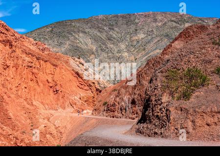 A View Of The Hill Of Seven Colours From The 'Paseo de los Colorados ...