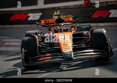 Monaco, Principality Of Monaco. 24th May, 2025. Oscar Piastri (AUS) - McLaren Formula 1 Team ...