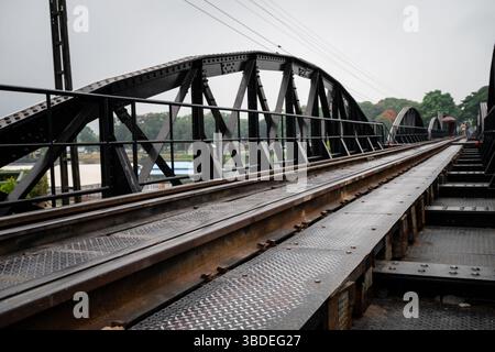 Details, truss bridge over the river Stock Photo - Alamy