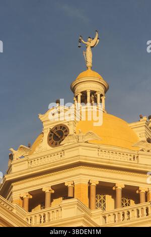Historic Harrison County Courthouse Located in Marshall Texas Stock ...