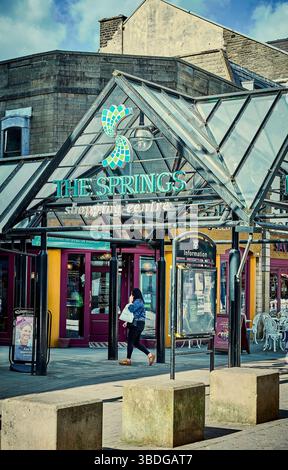 The Springs shopping centre in Buxton,UK Stock Photo - Alamy