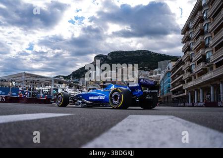 Atlassian Williams Racing F1 Team's Thailand driver Alex Albon competes ...