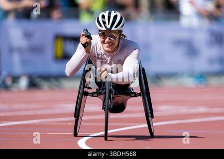 Catherine Debrunner aus der Schweiz an den ParAthletics im Schweizer ...