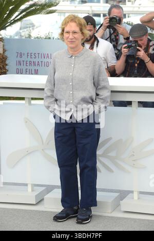 Cannes, France. 24th May, 2025. Olga Lesnova dressed by Emre Tamer ...