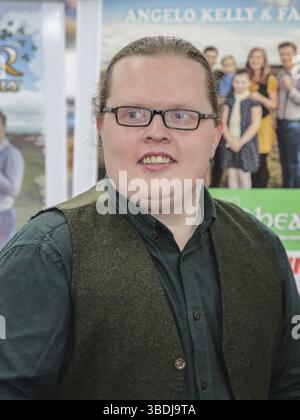 Irish-American singer Angelo Kelly from The Kelly Family at Schlager ...