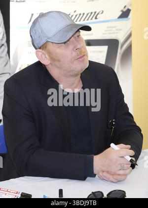German actor and singer Ben Becker during an autograph session on 10.04 ...
