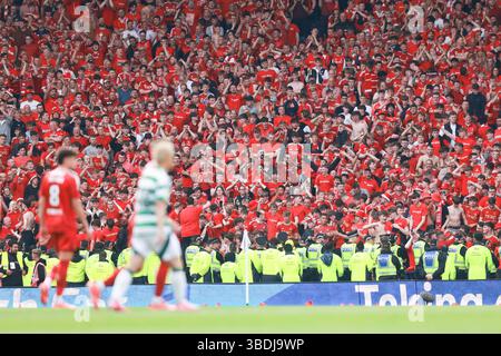 24th May 2025; Hampden Park, Glasgow, Scotland: Scottish Cup Football Final, Aberdeen versus ...