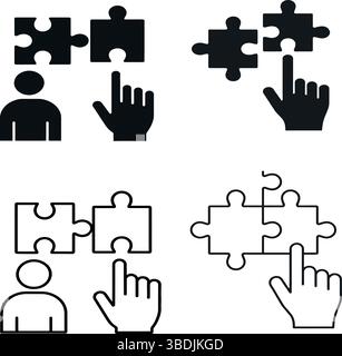 Problem solving concept icon. Planning, management. Way out of ...